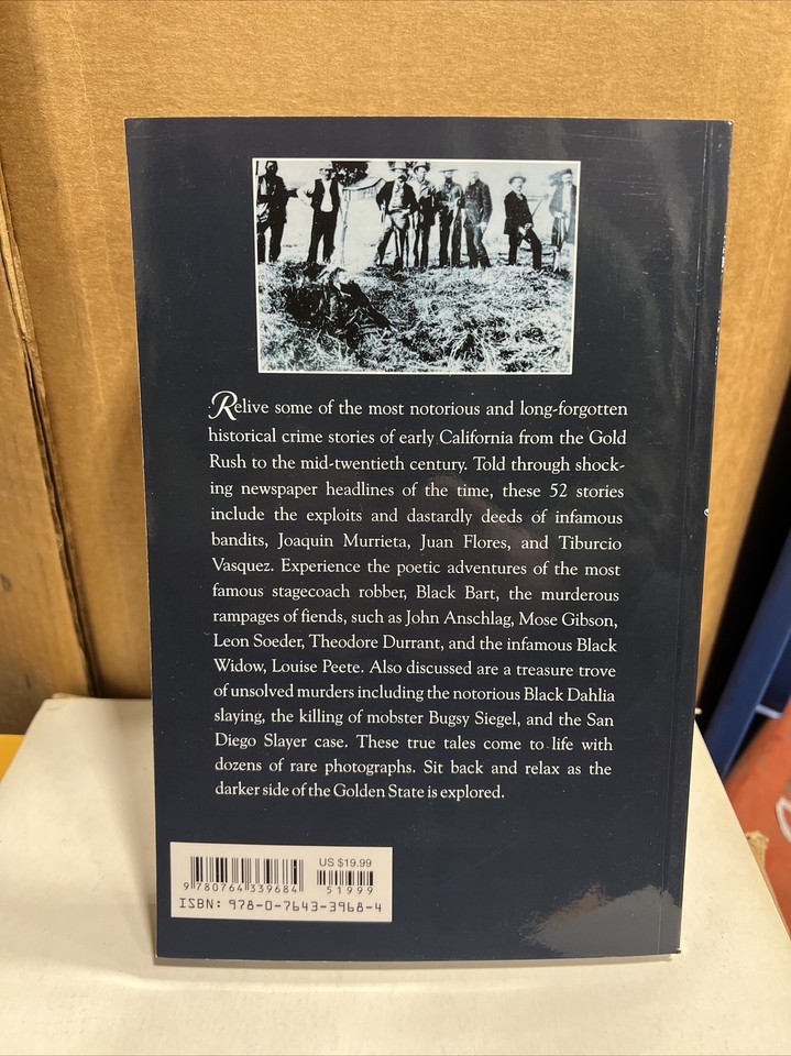 Murder & Mayhem : 52 Crimes that Shocked Early California 1849-1949 ...