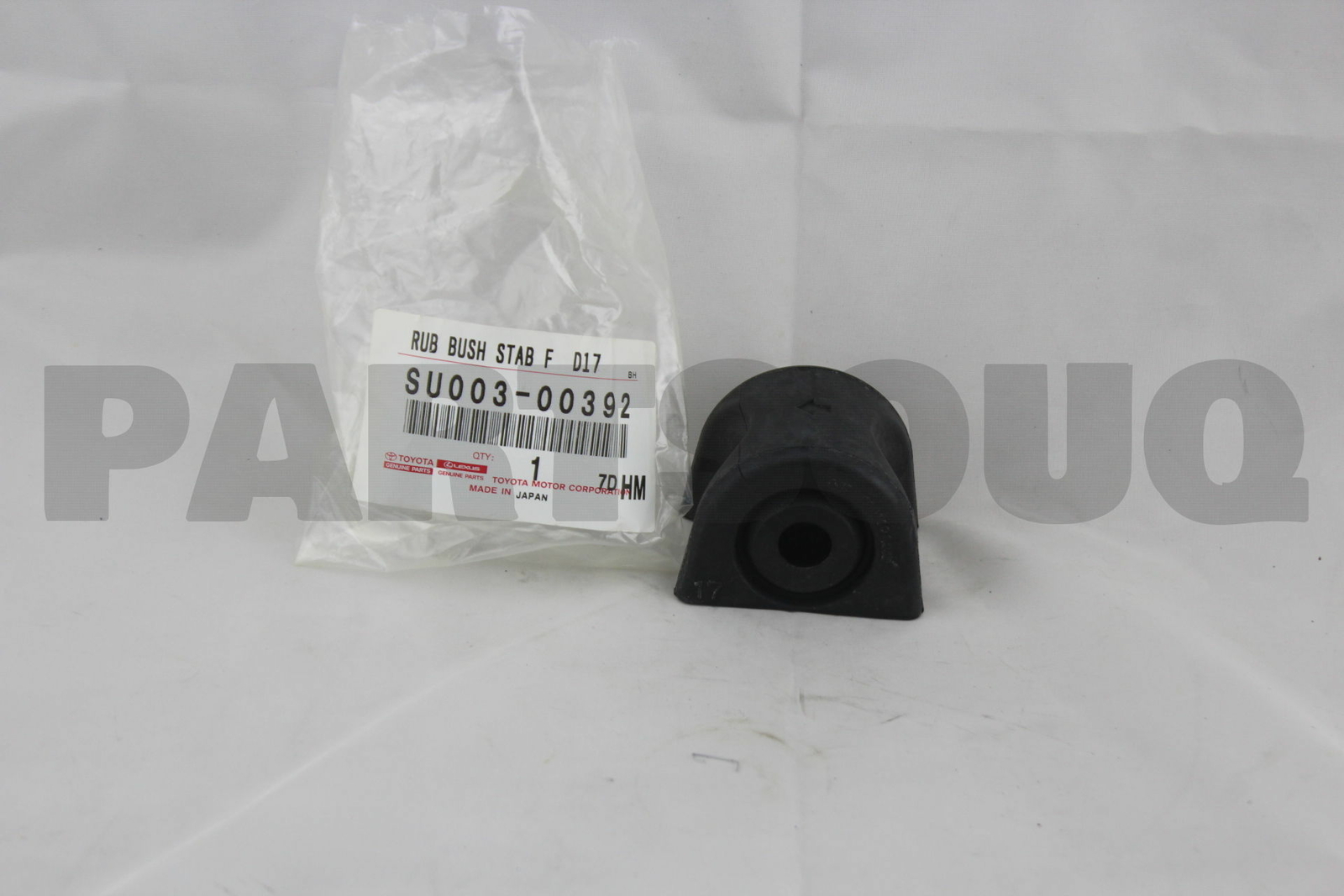 SU00300392 Genuine Toyota BUSH, FRONT STABILIZER BAR, NO.1 SU003-00392 ...