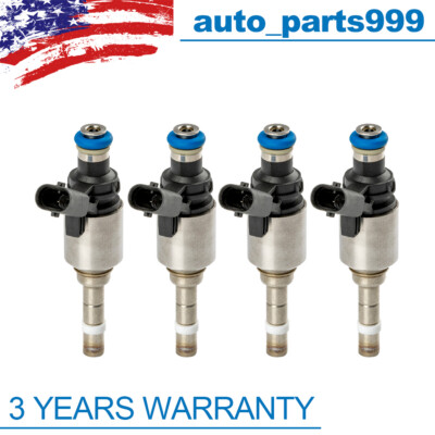 4Pcs Set Fuel Injectors 0261500076 For Audi A4 A3 A5 TT VW T5 Eos CC 2 ...