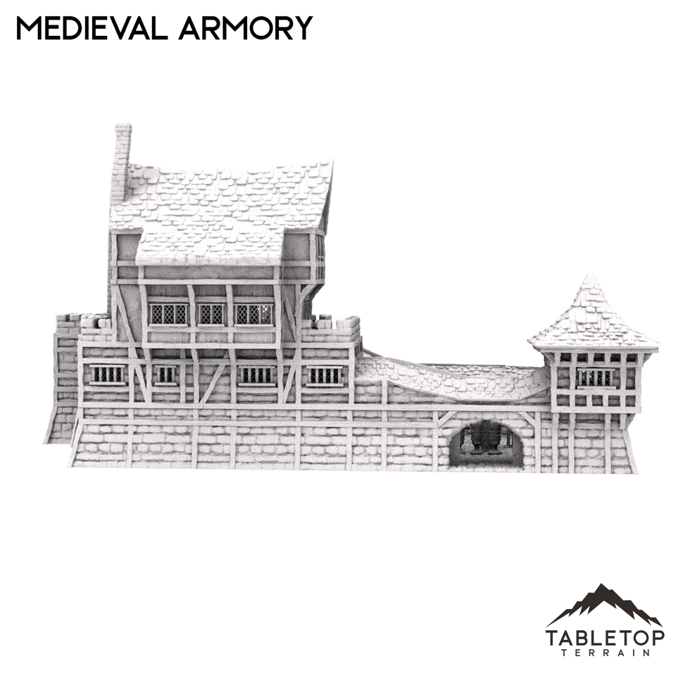 Medieval Armory - Fantasy Tabletop Terrain | eBay