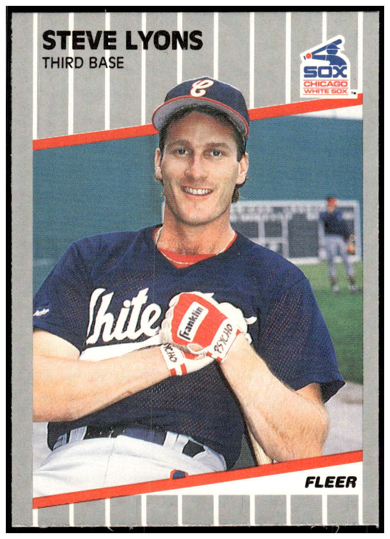 1989 Fleer #502 Steve Lyons NM | eBay