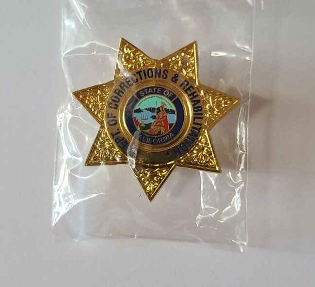 California Department Of Corrections Badge