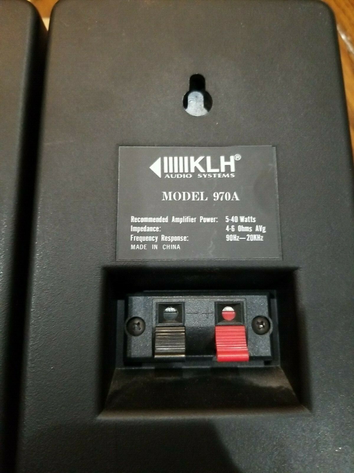 Pair of KLH Model 970A Indoor/Outdoor 3-Way Bookshelf Speakers- Pre-owned Set! | eBay