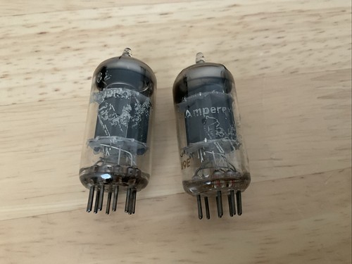 1950s pair Bugle Boy 12AU7 ECC82 O getter Twin Triodes Vacuum tubes | eBay