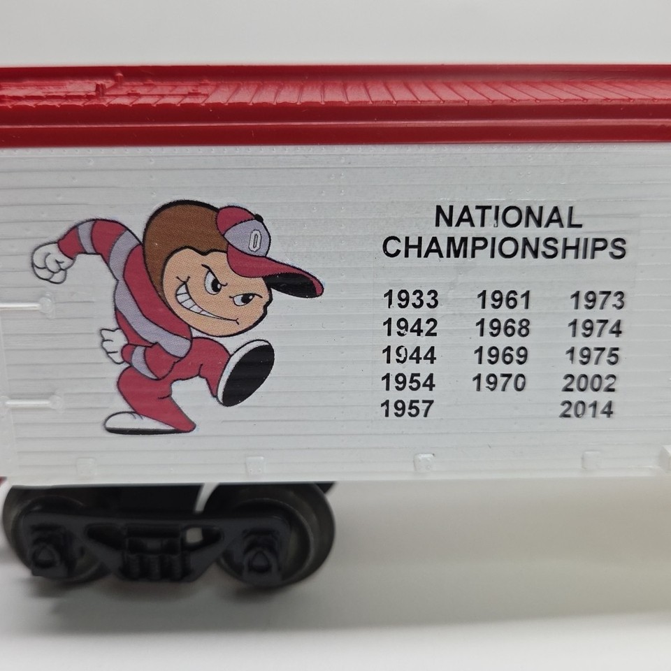 Ohio State Buckeyes Lionel Reefer Car O Guage Model Train 1/48 Scale ...