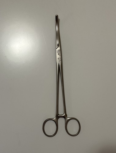 Aesculap FB460R Glover Atraumata Vascular Clamp, Double Curved, 220mm ...