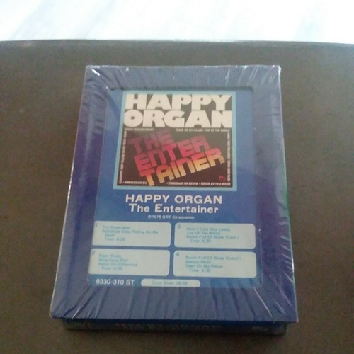 RZ HAPPY ORGAN 8 TRACK TAPE THE ENTERTAINER BRAND NEW SEALED | eBay