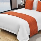 European Knitted Tassel Trimmings Bed Runner Hotel Home Bedroom Decor ...