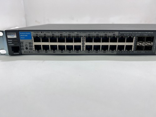 J9021A - HPE ProCurve 2810-24G 24-Port Gigabit Switch | eBay UK