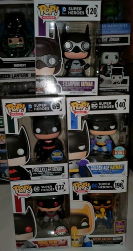 Funko Pop! Heroes Batman Bundle Thrillkiller Steampunk Interplanetary ...