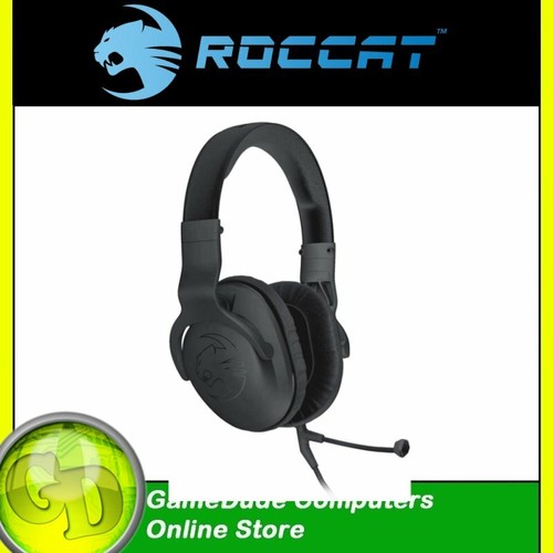 ROCCAT CROSS Black Cross Platform Over Ear Stereo Gaming Headset ROC-14-510 F35* | eBay