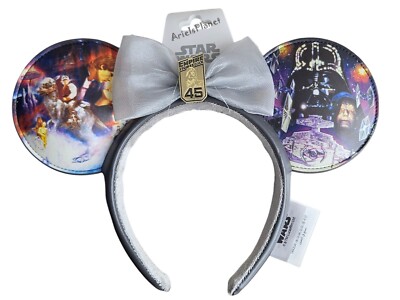 Disney Parks Star Wars Minnie Mouse Empire Strikes Back 45 Years Ear ...