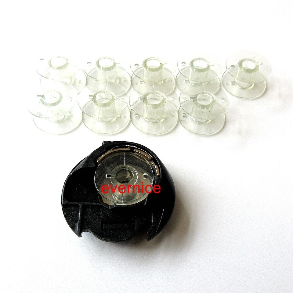 Bobbin Case #86132+Bobbins For Singer 2639,2662,5625,7258 Stylist,7470 ...