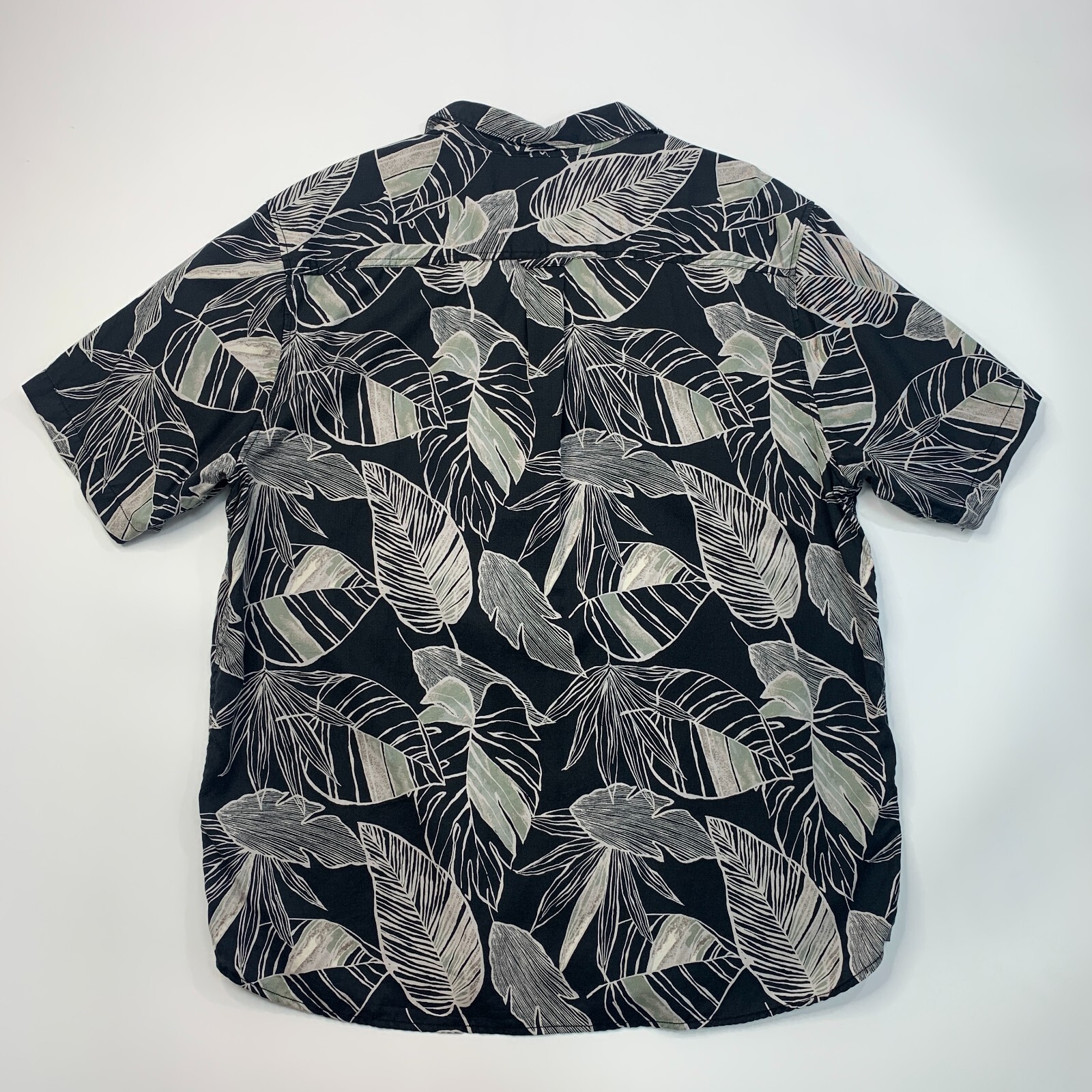 Tommy Bahama Camp Shirt Mens XL Extra Large Navy Bonita Cove Floral ...