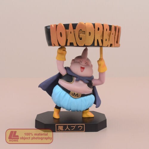 Anime Dragon Ball Z Super Majin Buu Boo PVC Ashtray Cute Figure Statue ...