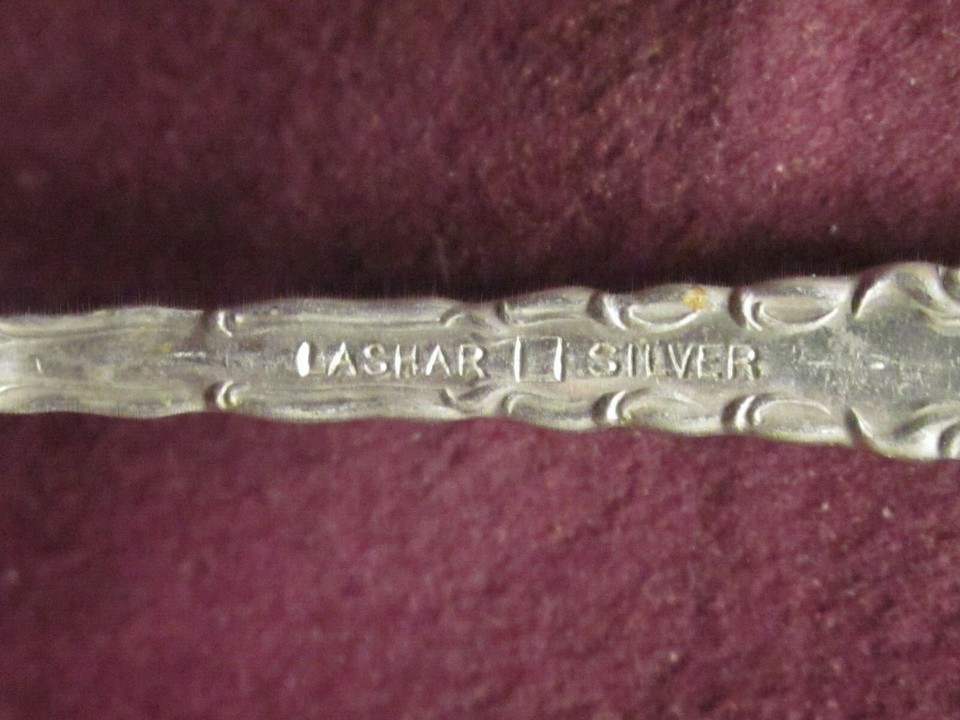 Vintage Lashar Silverplate DEMITASSE SPOON 4 3/8" no monogram | eBay