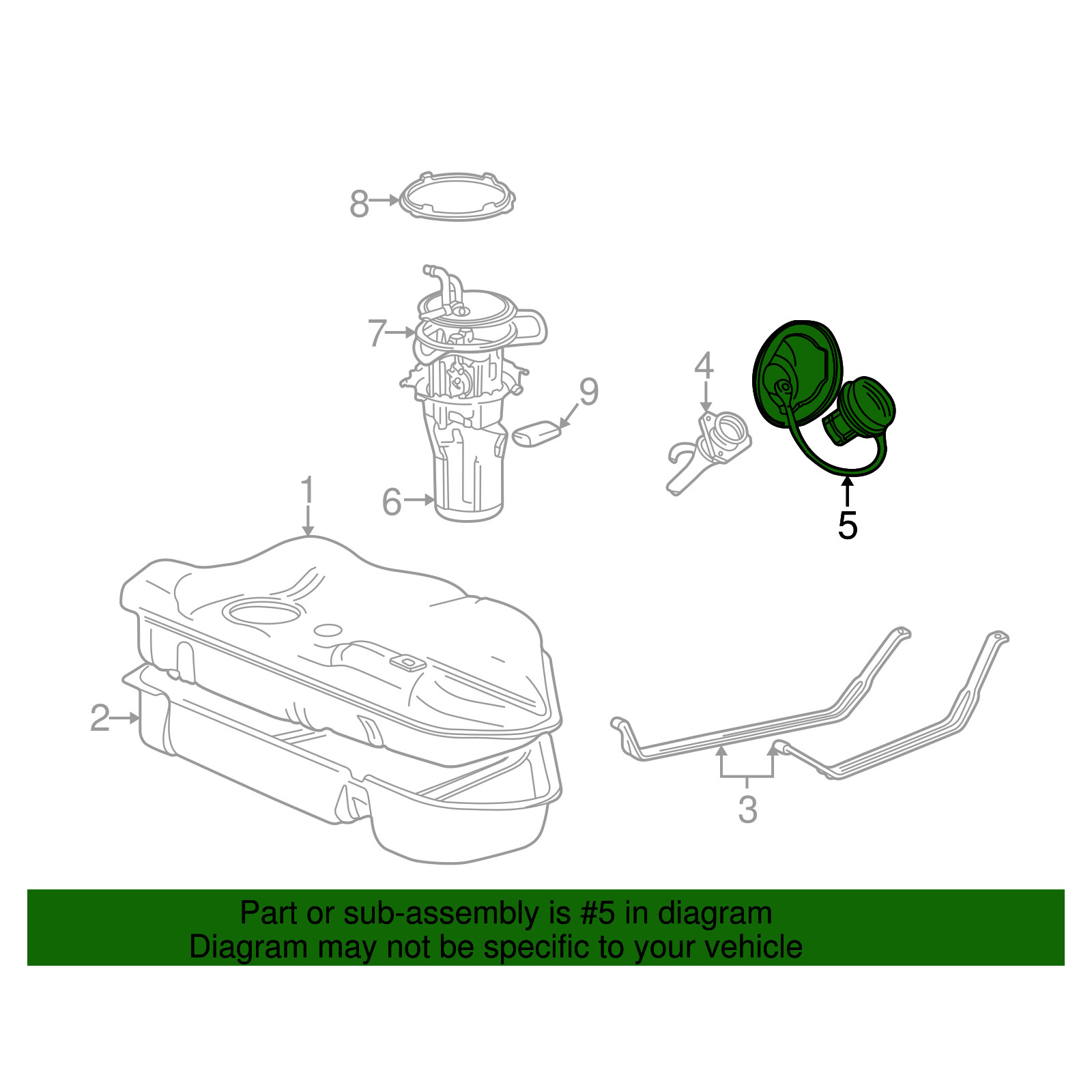 Fuel Filler Cap Fuel Tank Cap Fit 1998-2009 Ford Ranger 1997-2004 Ford ...