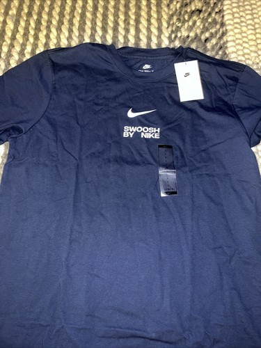 Nike Sportswear Swoosh By Nike Men's Blue T-Shirt Sz M-3XL FD1244-410 ...
