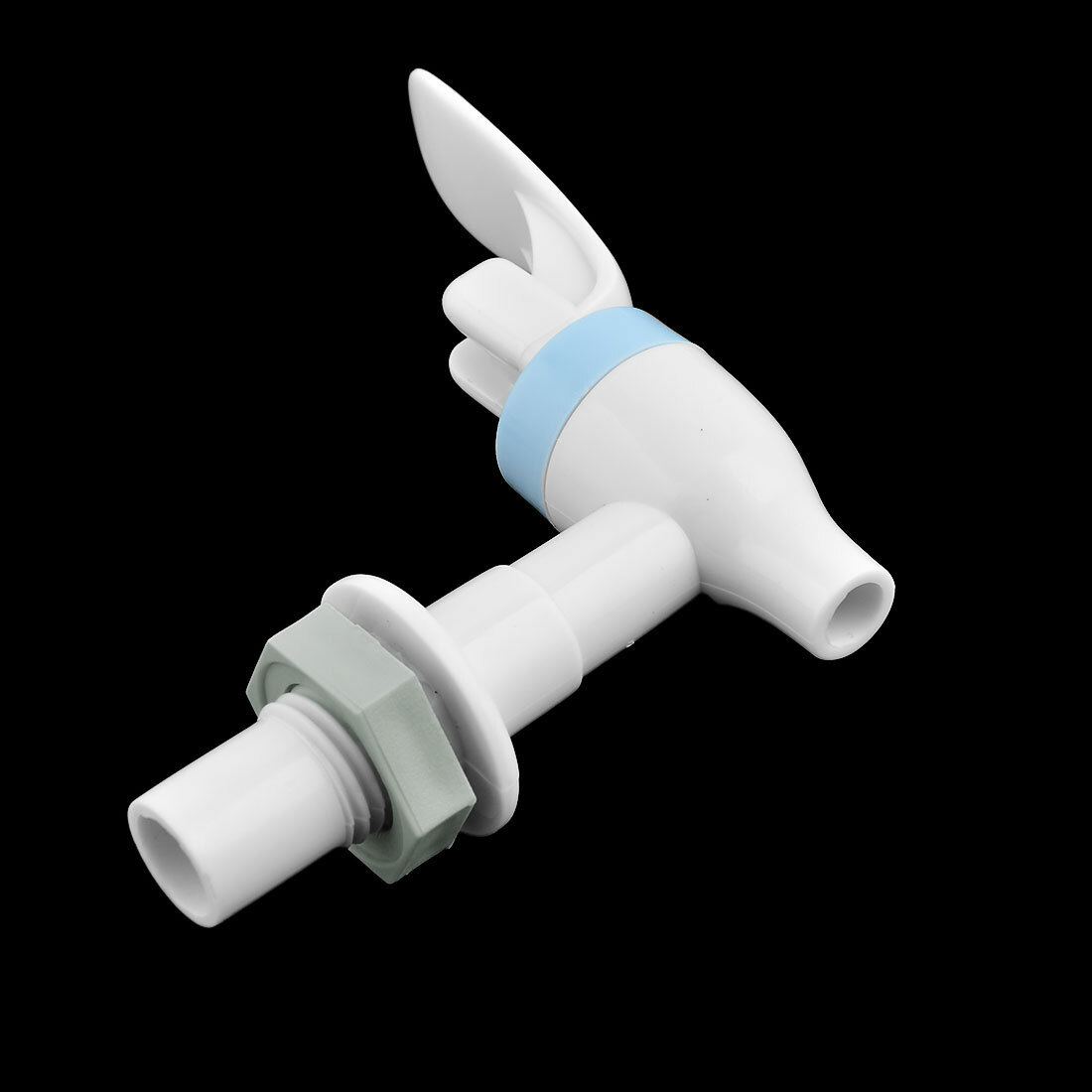 Home Plastic Push Style Drink Water Dispenser Faucet Tap White Blue ...