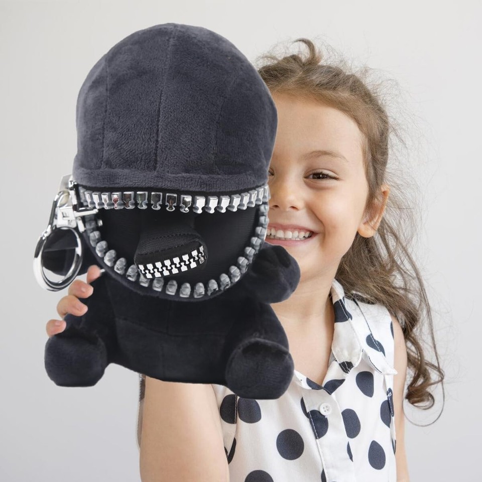 Set of 2 Aliens Xenomorph Plush Doll Black and Gray Stuffed Toy X'mas ...
