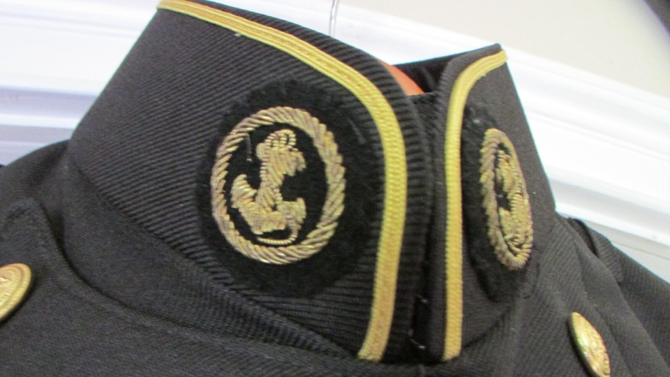 USN Naval Black Dress Women Cadet? Uniform Jacket with Bullion & Silver ...