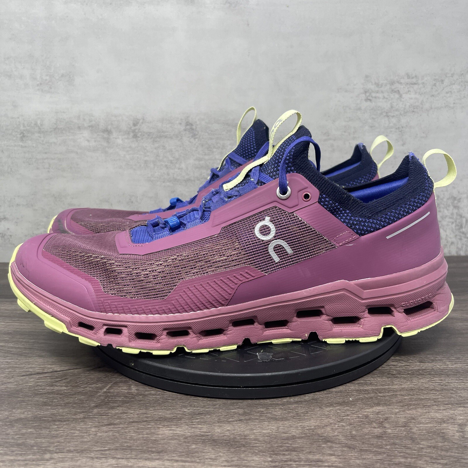 On Cloud Ultra 2 Mens 12.5 Running Shoes Purple Green… - Gem