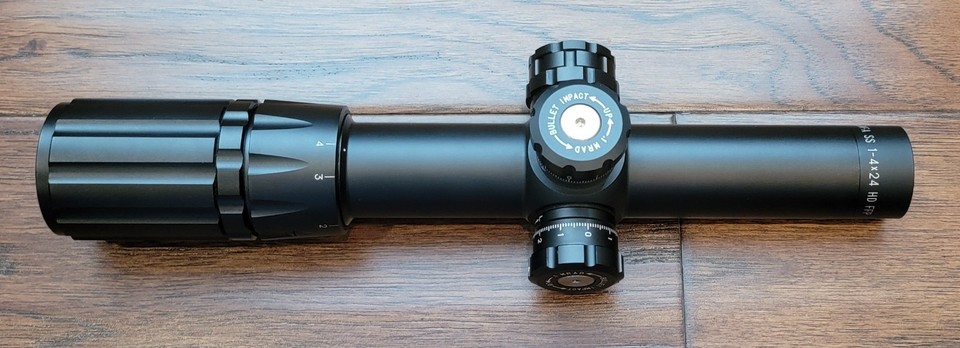 SWFA SS HD 1-4x24 Tactical Rifle Scope DEMO A | eBay