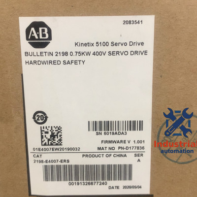 New Sealed Allen Bradley 2198-E4007-ERS Kinetix 5100 400V Class Servo ...