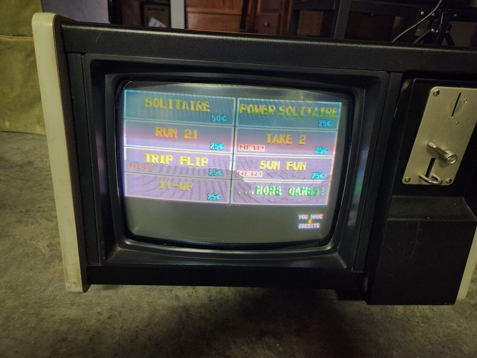 '80s Merit Megatouch Touch Screen Video Game | eBay