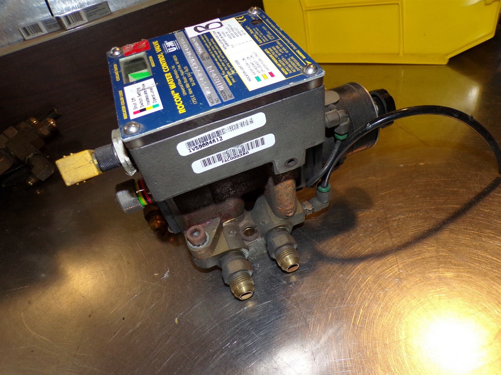 Rocon UFM WCV-S-4-H-7-E3C5F2-D1-LCR-E6C2 Water Control Valve "B" *FREE ...