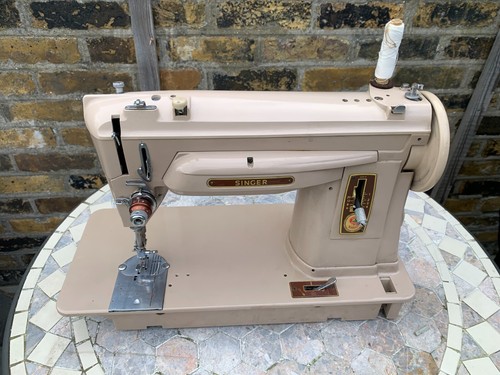 VINTAGE SINGER 404G SLANT SEWING MACHINE - SPARES OR REPAIR | eBay UK