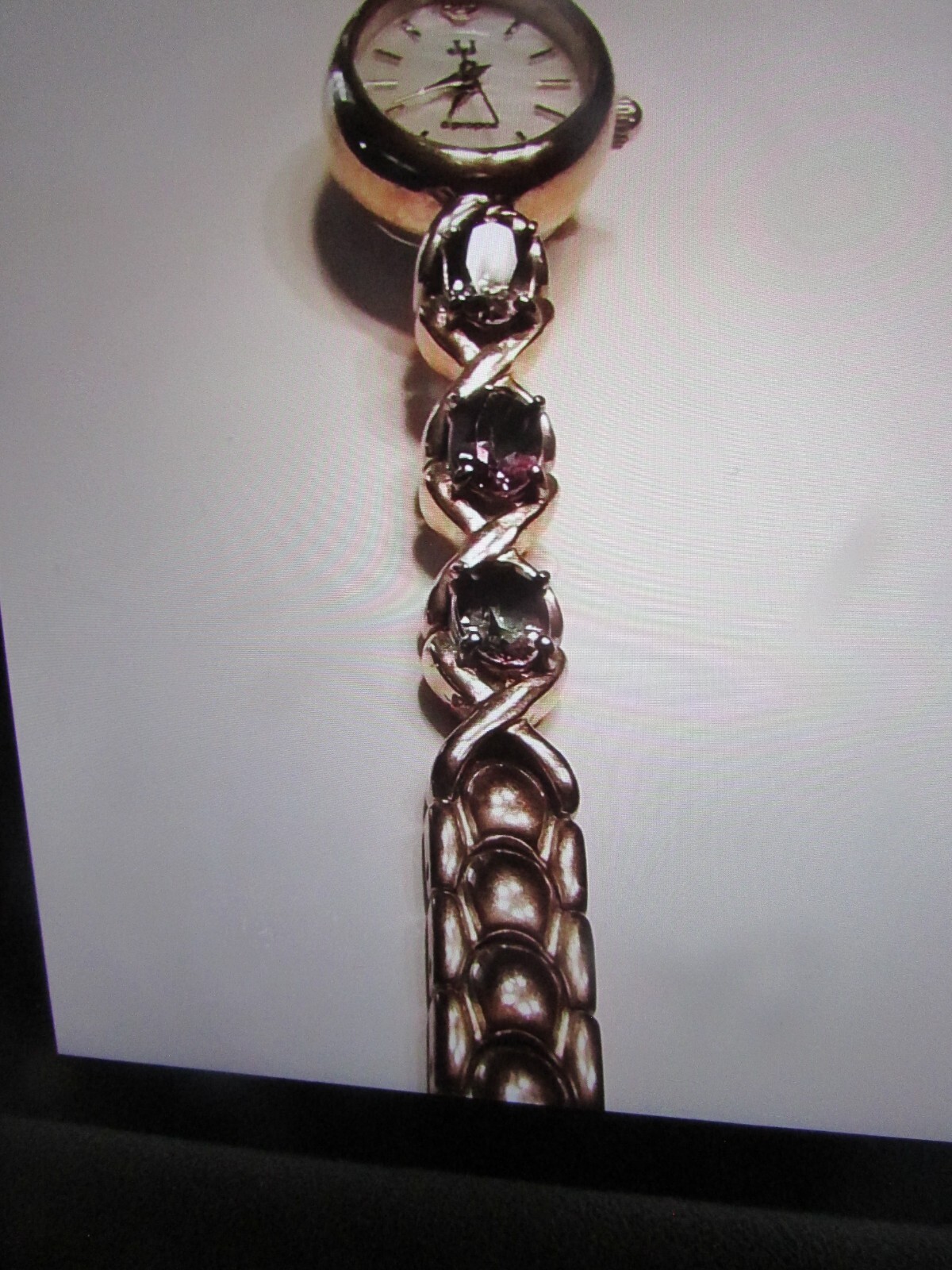 Rare Vintage Gold Women's Jules Jurgenson JJ Apropos Mother of Pearl ...