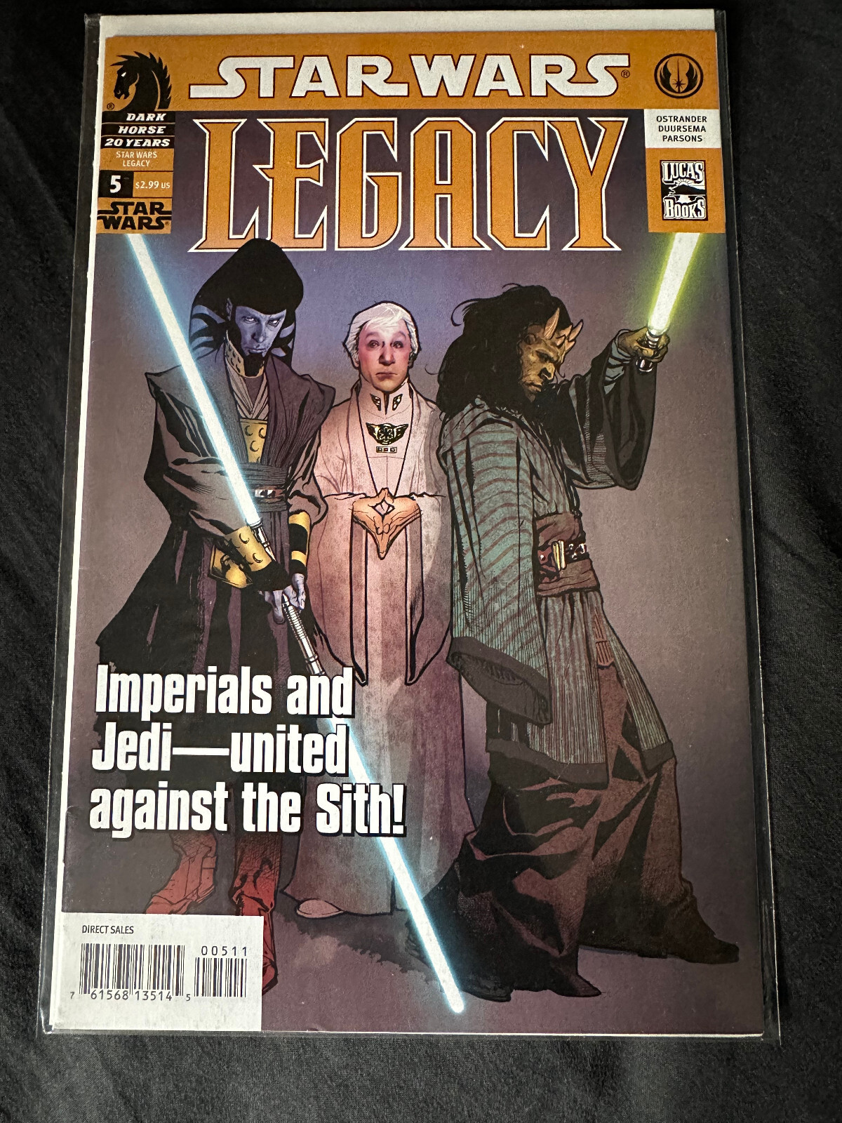 Star Wars Legacy #5 - 1st Darth Bane in Orbalisk Armour - Dark Horse ...