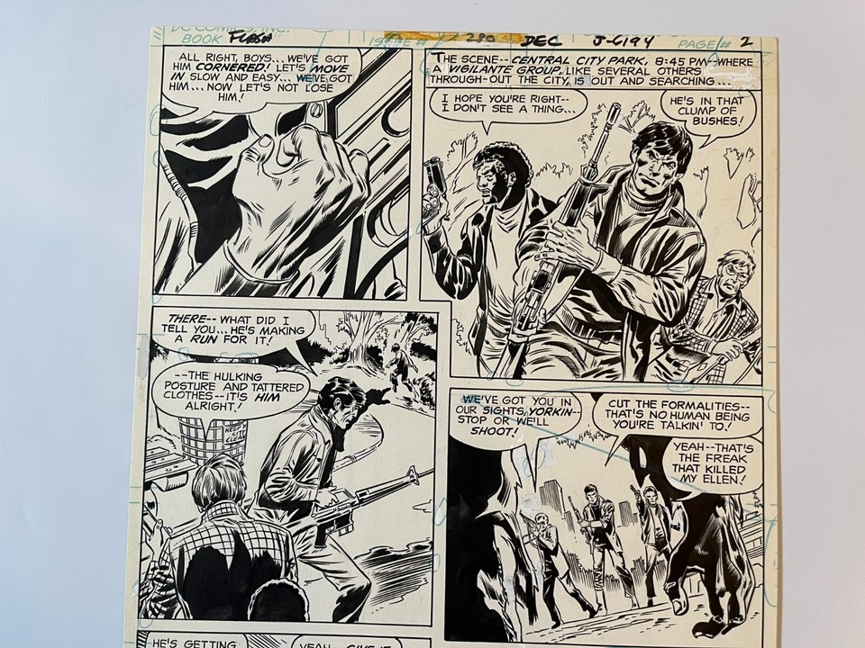Flash #280 Page 2 Original Comic Art Interior Page Don Heck (1979) | eBay