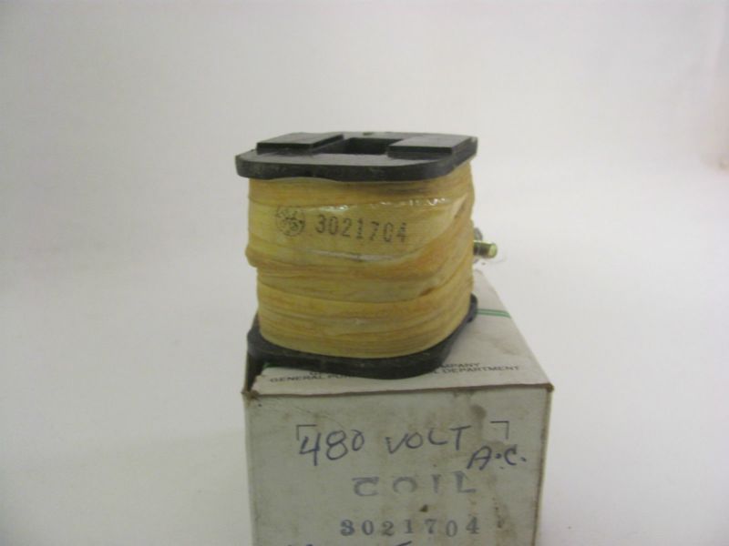 GENERAL ELECTRIC 3021704 COIL 480V NOS | eBay