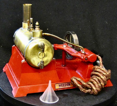 Modified 1930s Weeden 670 Electric Steam Engine Steam Tested (Video ...