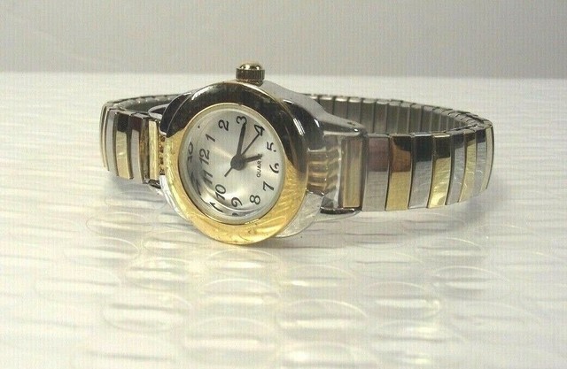 M.z. Berger WS17B Women's Quartz Watch 2 Tone Works Battery Included ...