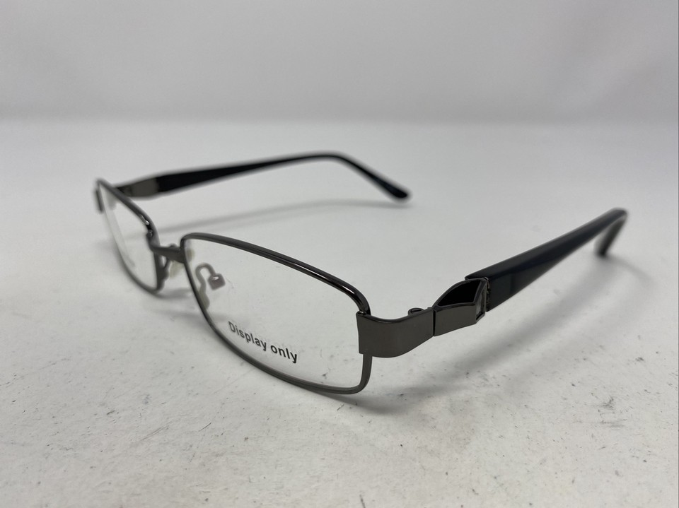 M015 COL.02 54-17-136 Gunmetal Metal Full Rim Eyeglasses Frame /T16 | eBay