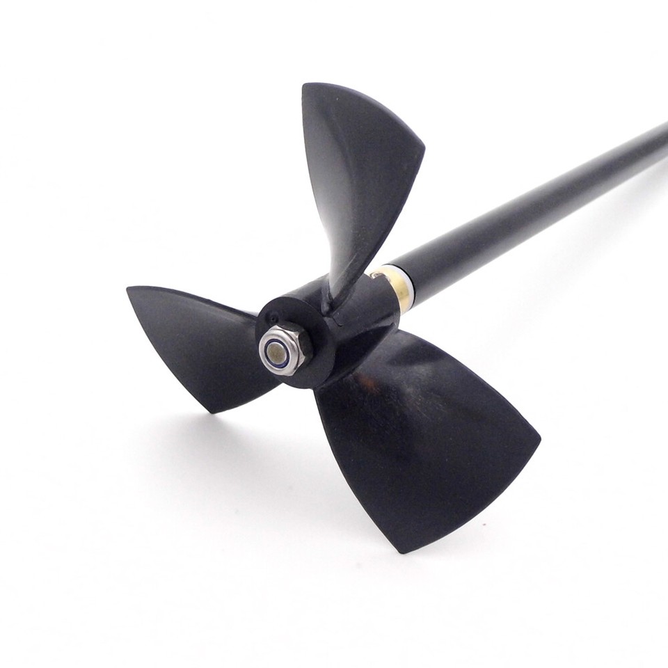 Dia 80mm Propeller Underwater Thruster Prop for 5mm Shaft RC Boat ROV ...