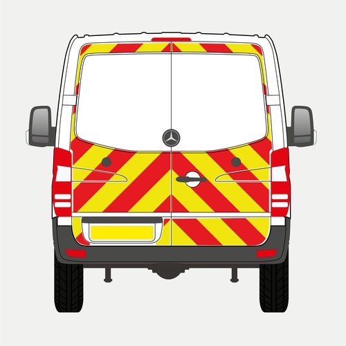 CHEVRON KIT FOR MERCEDES SPRINTER 2006-2018 H1 EASY FIT 3/4 PRISMATIC ...