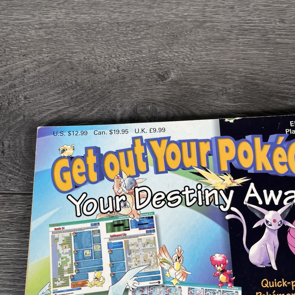 Pokemon Crystal Version Gameboy Colour Prima's Official Strategy Guide ...