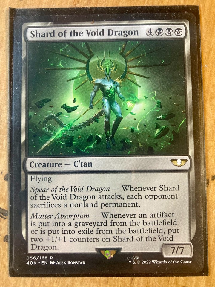 magic the gathering commander Warhammer necron dynasties + sleeves and ...
