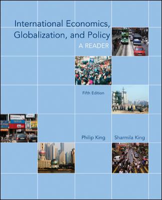 International Economics, Globalization, and Policy: A Reader 9780073375816| eBay