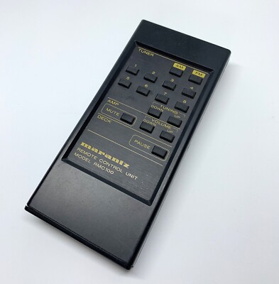 Genuine Marantz Remote Control - RMC100 Black **working** (Vintage ...
