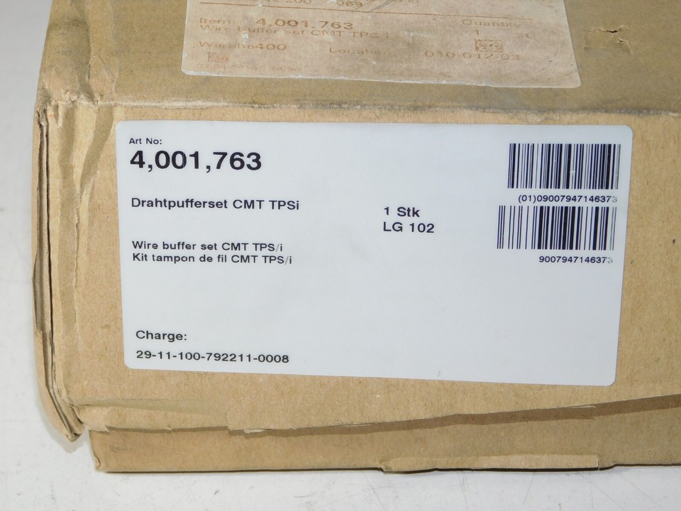 New Fronius 4,001,763 Wire Buffer Set CMT TPSi Welding Feeder System ...