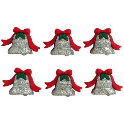 Buttons Galore Button Theme Pack ~ Silver Bells | eBay
