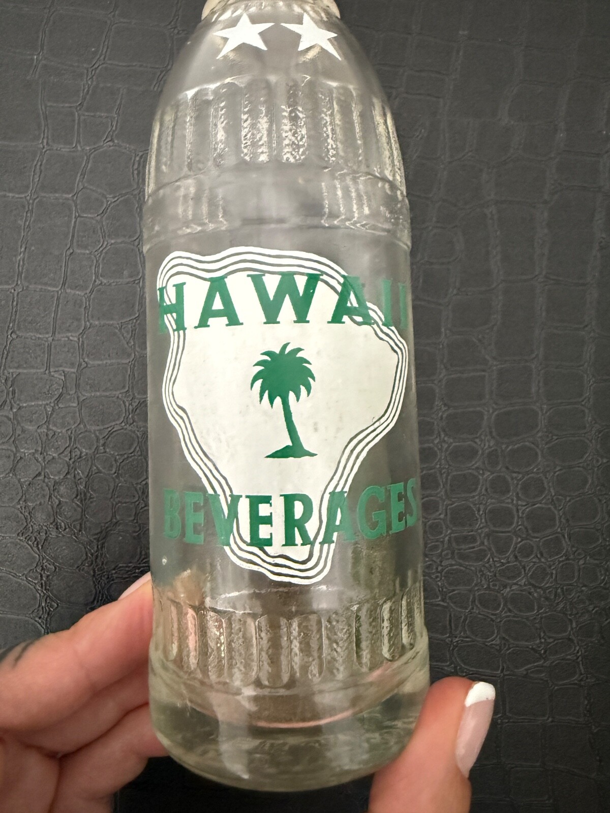 Hawaii beverages Coca-Cola 7oz Clear Bottle Vintage Rare Collectible | eBay