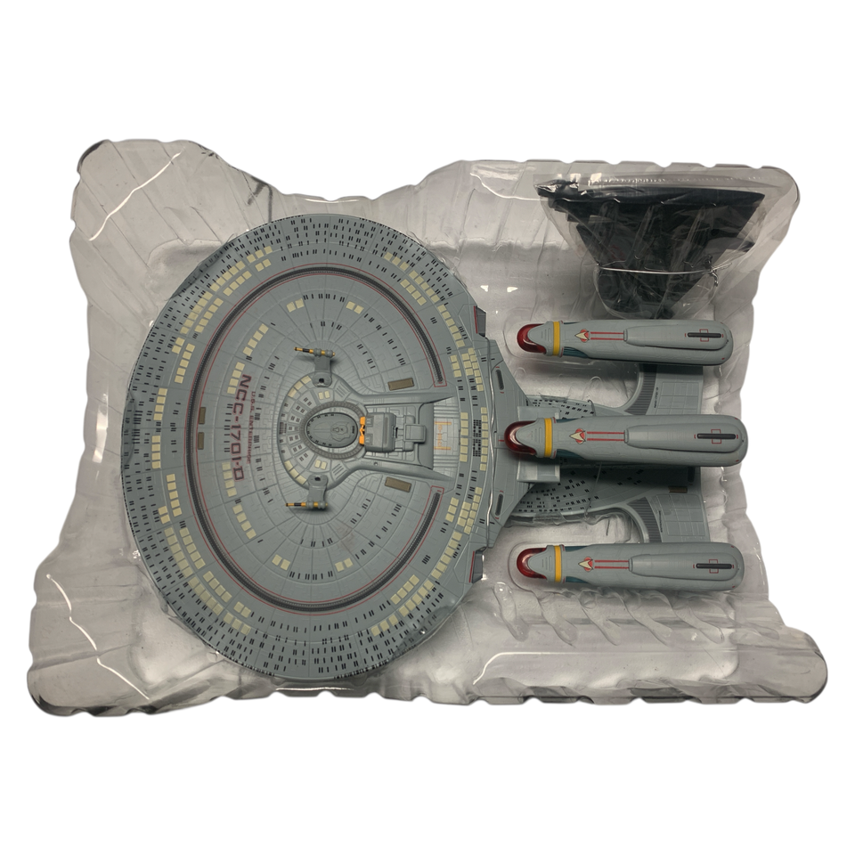 Star Trek ENTERPRISE NCC 1701-D All Good Things Ship Diamond out of ...