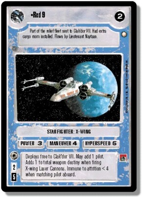 SWCCG: Red 9 [Ungraded] Special Edition Star Wars CCG Decipher | eBay