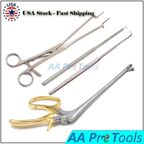 4 PCS COLPOSCOPY SURGICAL INSTRUMENTS SET BEST QUALITY | eBay